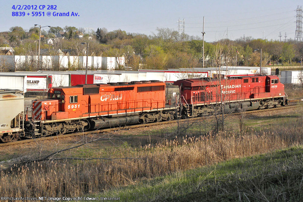 282 rolls thru Grand Avenue